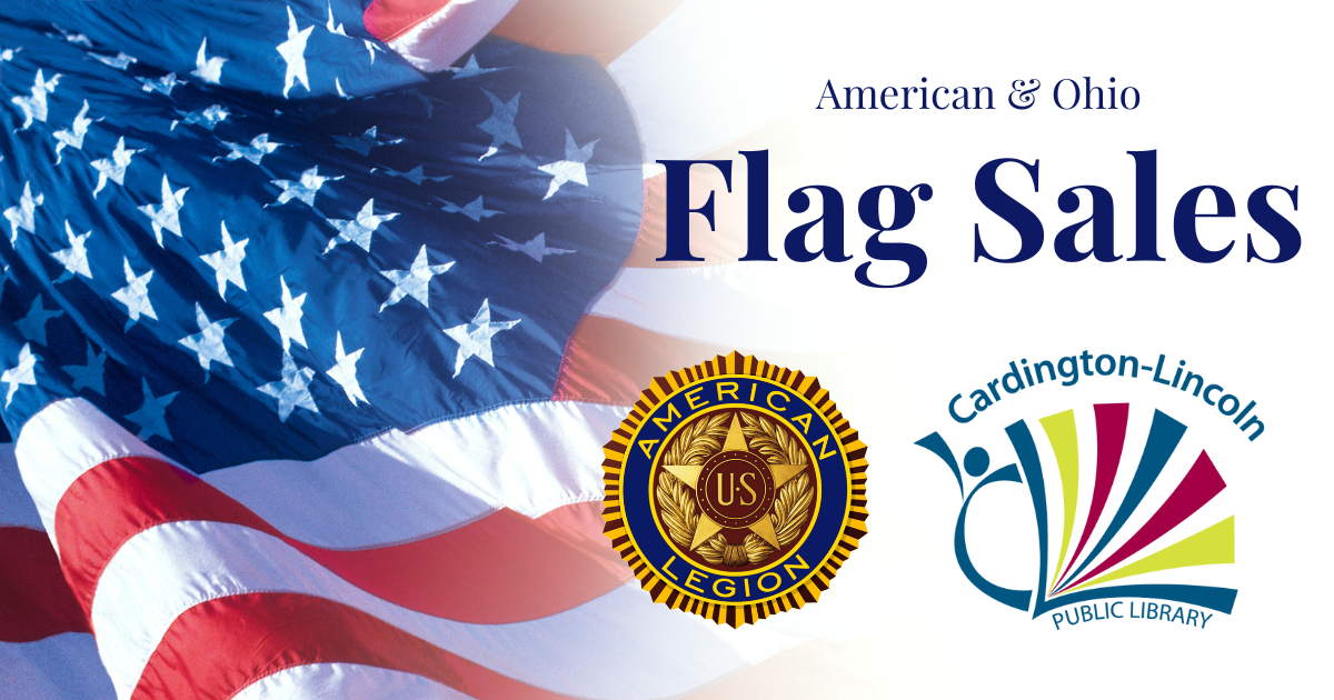 Flag Sales | Cardington-Lincoln Public Library